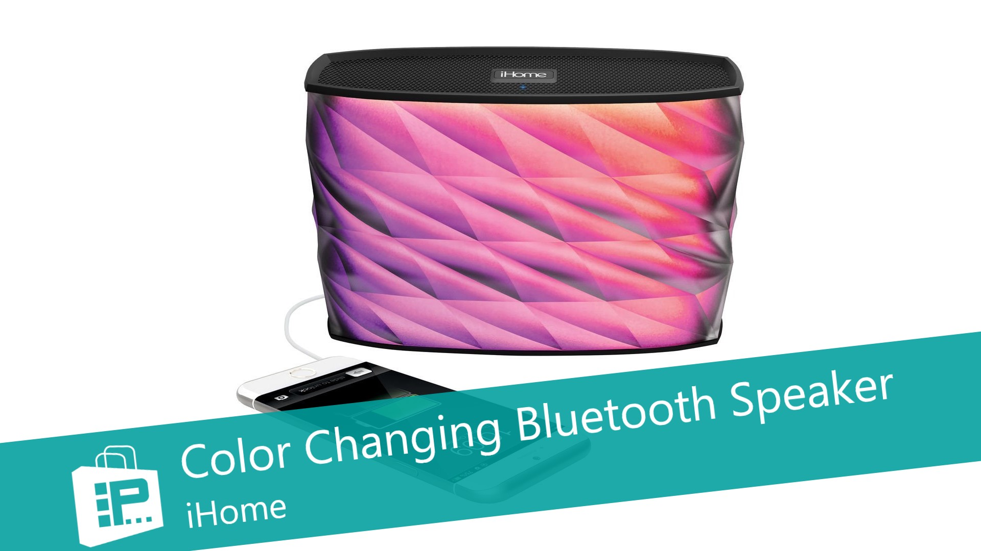 iHome iBT84 Color Changing Portable Bluetooth Speaker - Show Notes ...